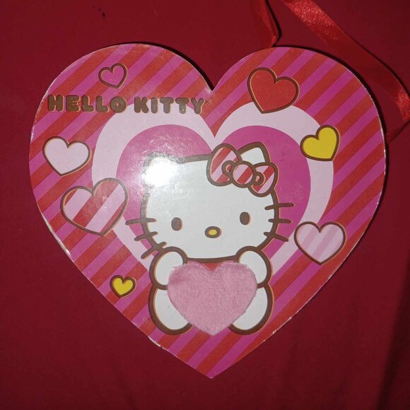 Sanrio | Other | Cardboard Hello Kitty Heart Shaped Container | Poshmark